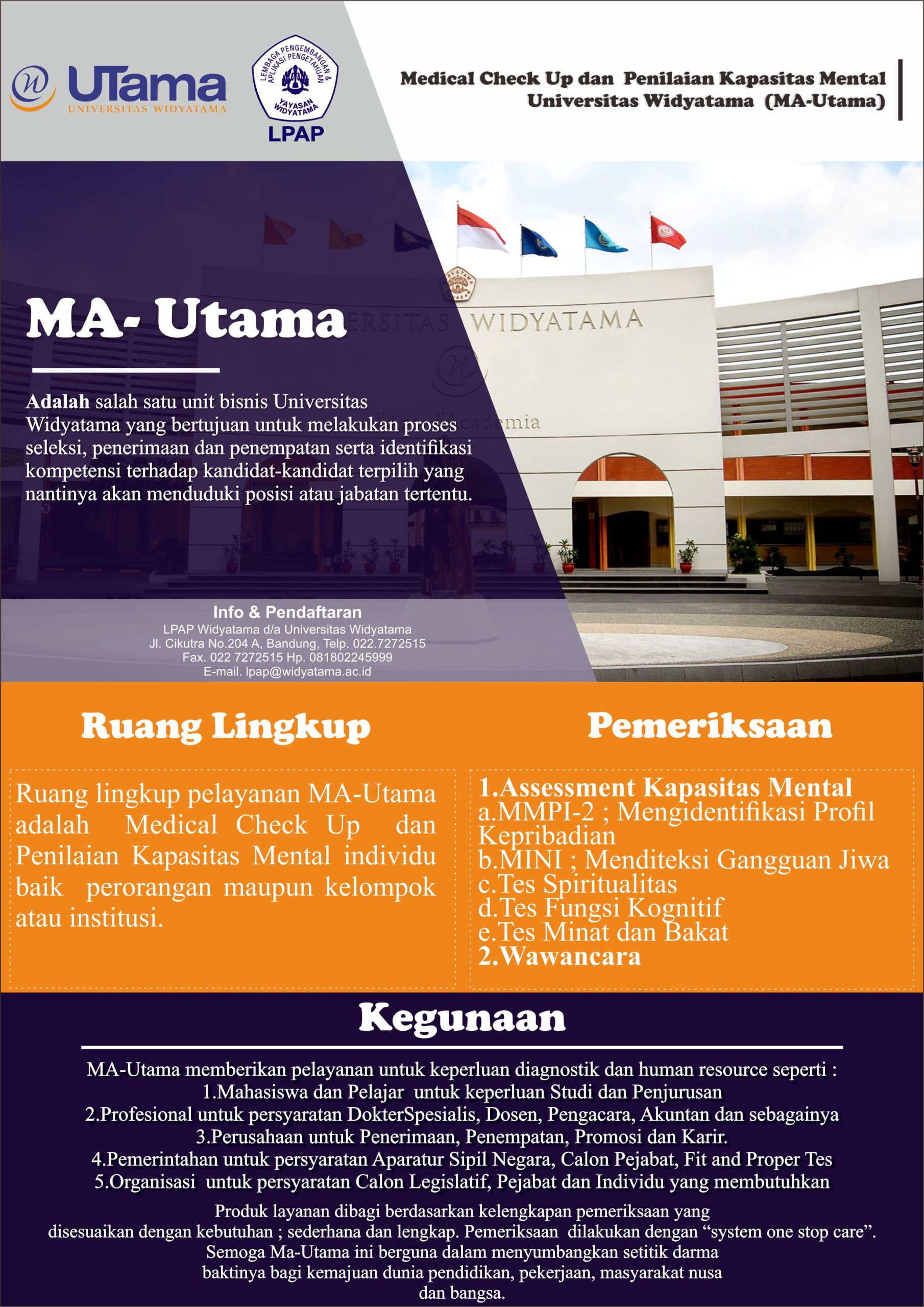 TES PSIKOMETRI MMPI - LPAP